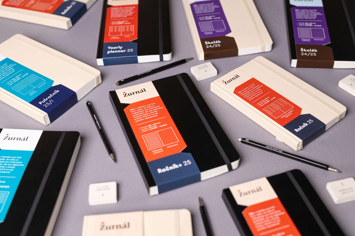 Žurnál | Zápisníky, diáre a knihy, ktoré ti pomôžu spomaliť
