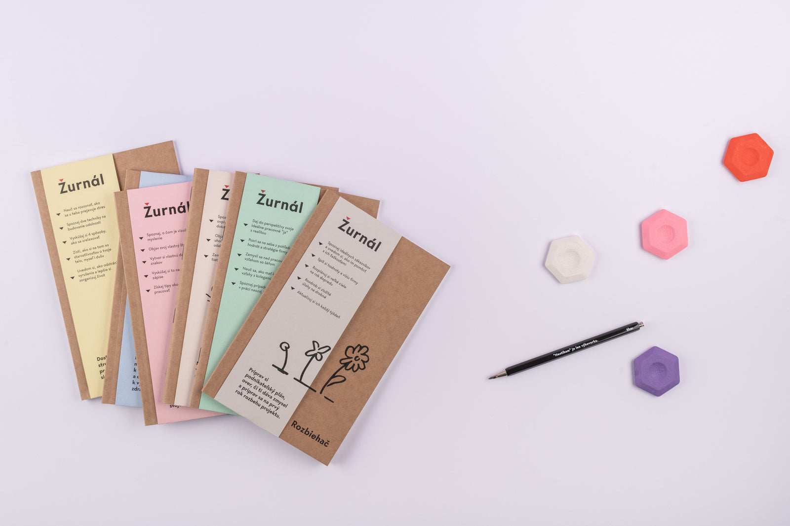 Žurnál | Zápisníky, diáre a knihy, ktoré ti pomôžu spomaliť